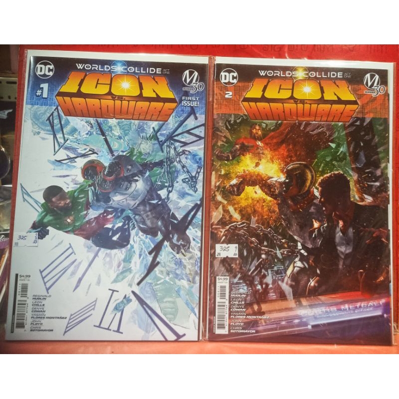 DC COMICS SET OF 5 - ICON VS. HARDWARE ISSUE NOS. 1 TO 5 (APRIL 2023 TO ...