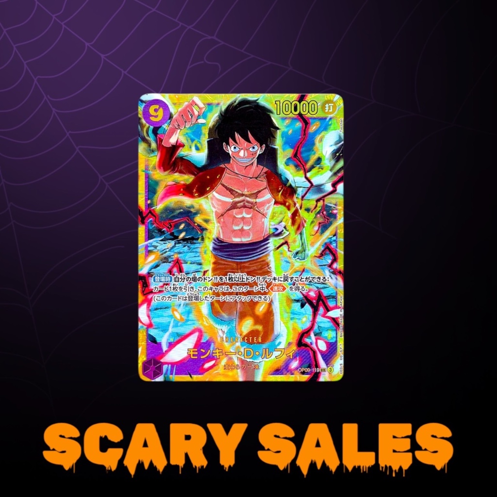 Monkey D. Luffy SEC OP09-119 Emperors in the New World One Piece ...