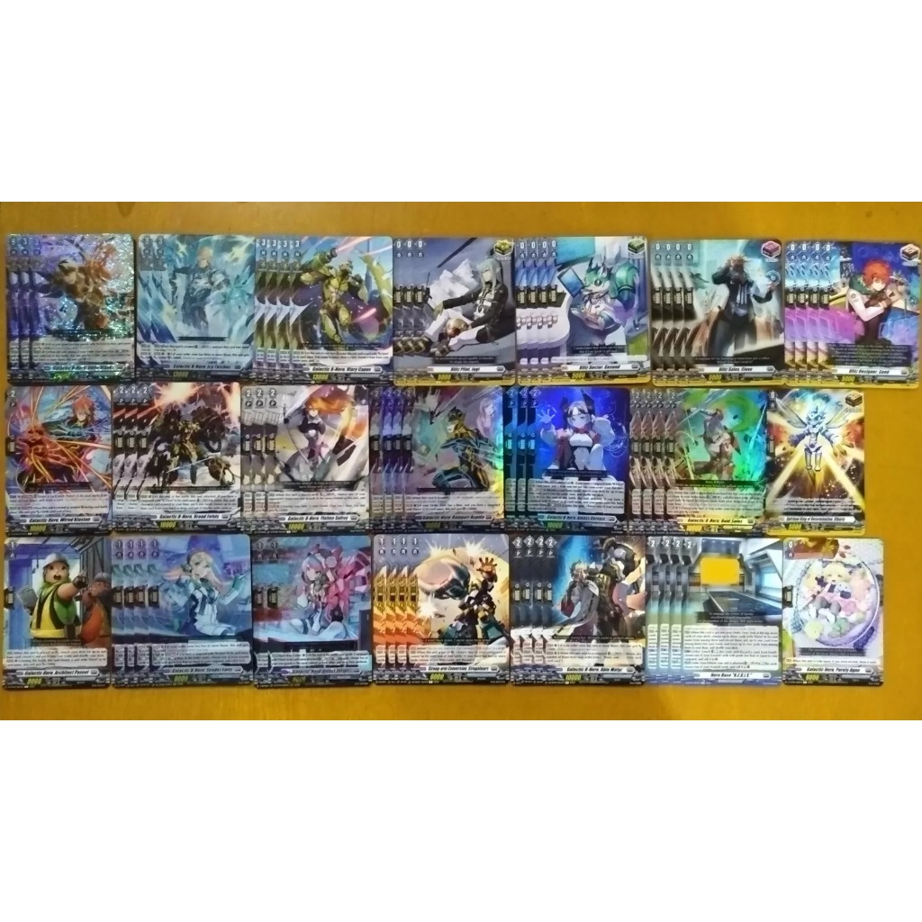CFV Galactic Hero, Unite Dianos B-Hero Deck Brandt Gate Cardfight ...