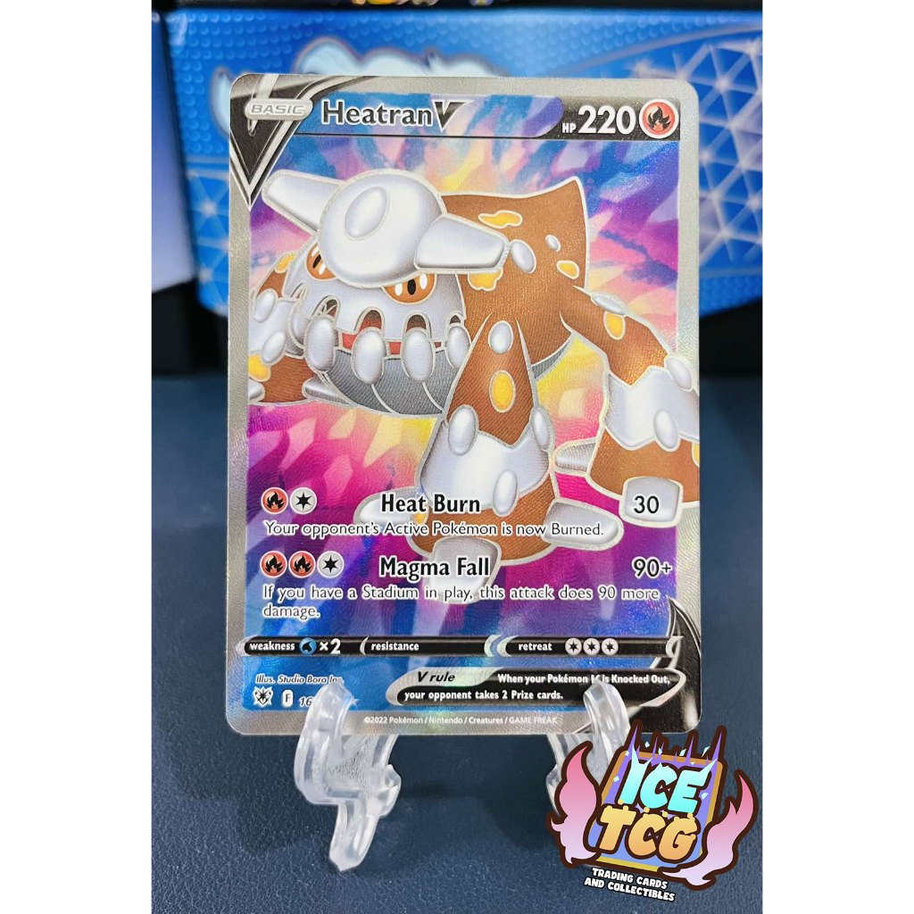 Heatran V - 165/189 - Full Art Ultra Rare (AR) | Shopee Philippines
