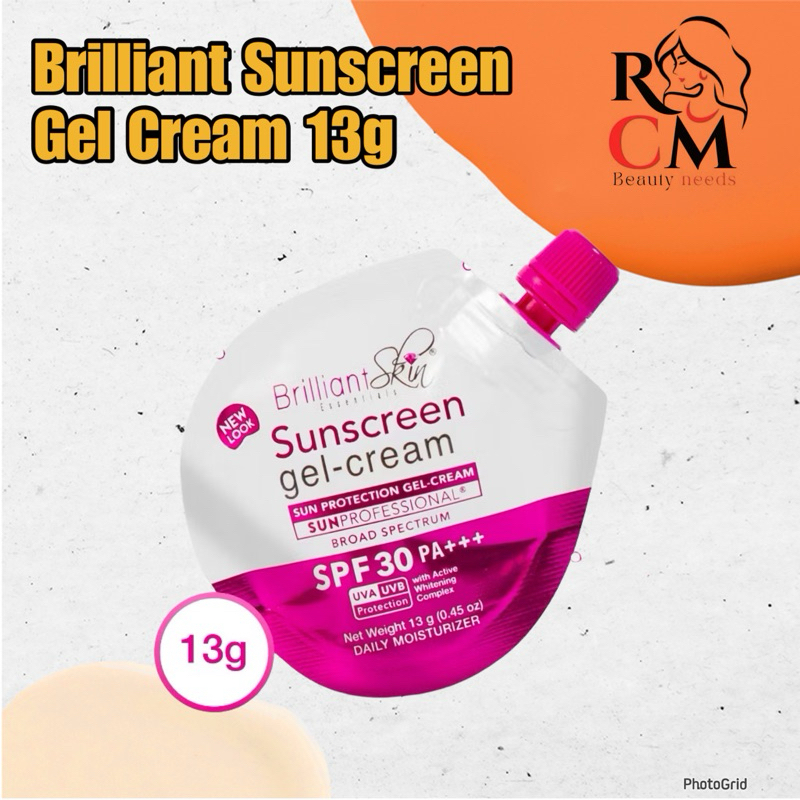 BRILLIANT SKIN SUNBLOCK CREAM 13G NEW PACK PINK / OLD PACK ALDEN ...
