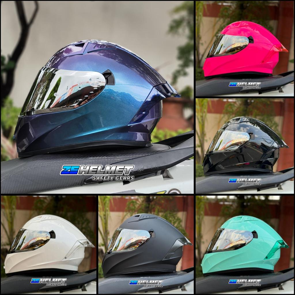 GILLE GTS-V1 PLAIN - FULL FACE | Shopee Philippines