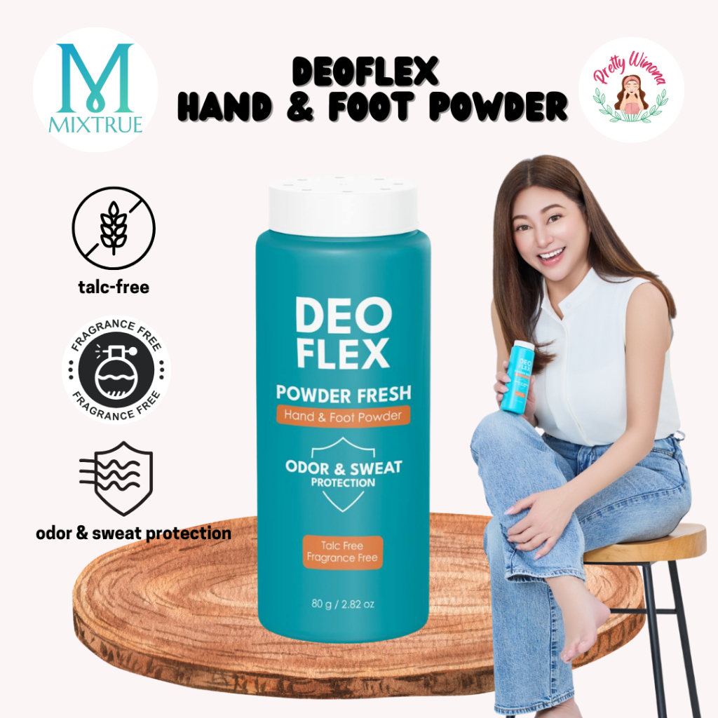 Mixtrue Beauty | DEOFLEX POWDER FRESH for HAND,FOOT, UNDERARMS) | Odor ...