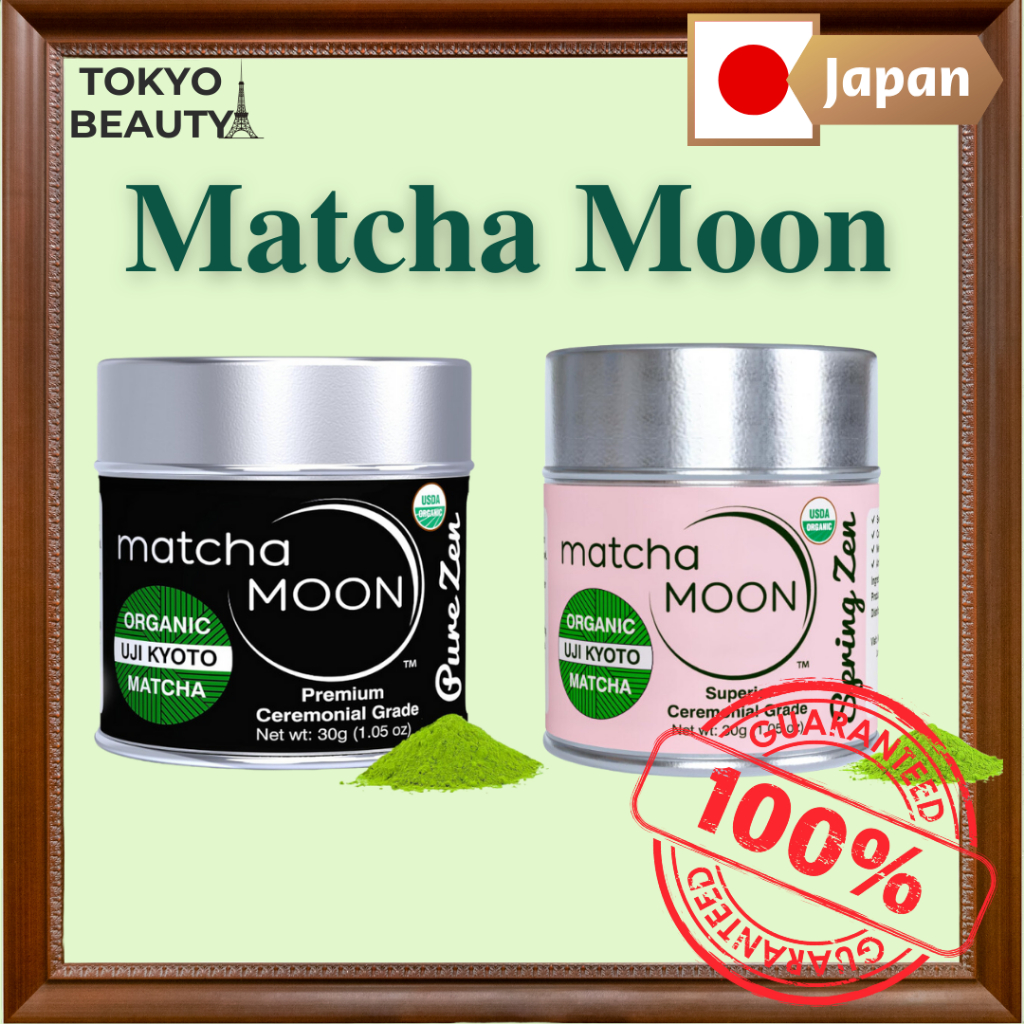 Matcha Moon Organic Ceremonial Grade Japanese Matcha Powder - 30g from Uji, Kyoto | Shopee ...