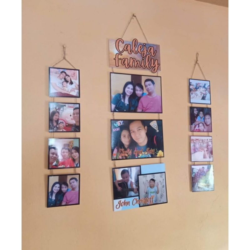 Sintra board Hanging family photos laminated by Chris Art'z | Shopee ...