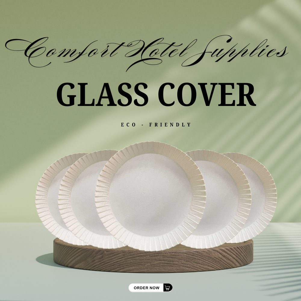 Subic Hotel Essential Glass Covers (10pcs) for Restaurant, Hotel ...