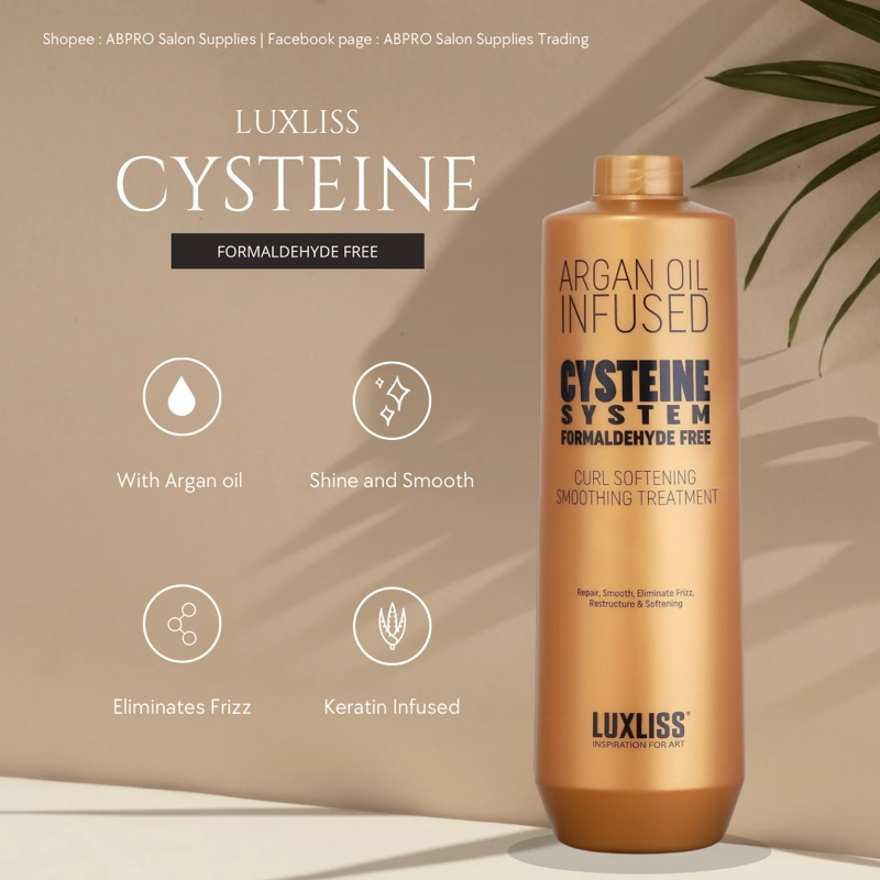 Luxliss Cysteine System 100ml Hair Treatment formaldehyde free | Shopee ...