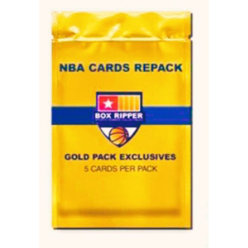 NBA BASKETBALL COLLECTIBLE CARDS : GOLD PACK EXCLUSIVE/NBA CARD REPACK ...
