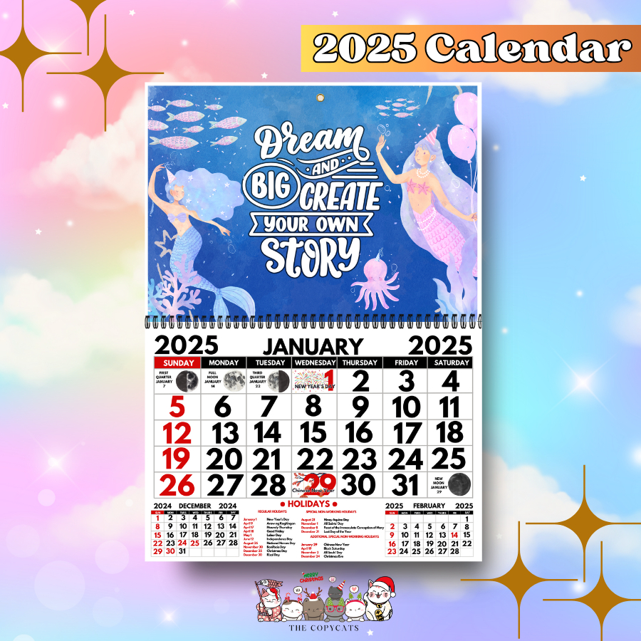 2025 CALENDAR INSPIRATIONAL COVER AESTHETIC CALENDAR MINIMALIST 2025 ...