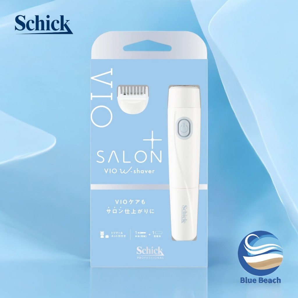 Schick Salon+ V.I.O Double Shaver/Safe Trimmer & Net Blade/4-Stage ...