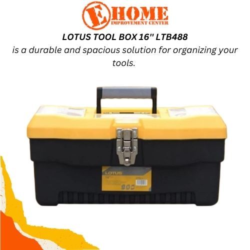 LOTUS TOOL BOX 16'' LTB488 | Shopee Philippines