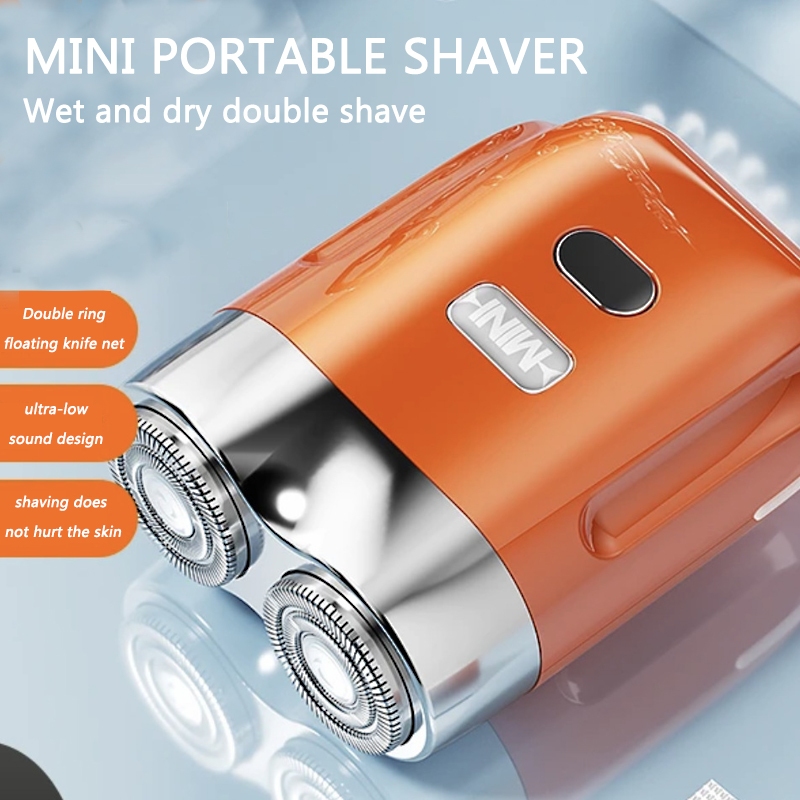 Portable Mini Razor Electric Shaver Knife Rechargeable Rotary Shaver ...