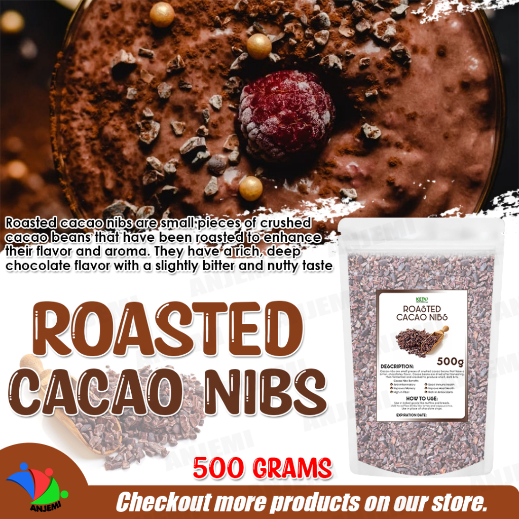 Roasted Cacao Nibs 500g | Shopee Philippines