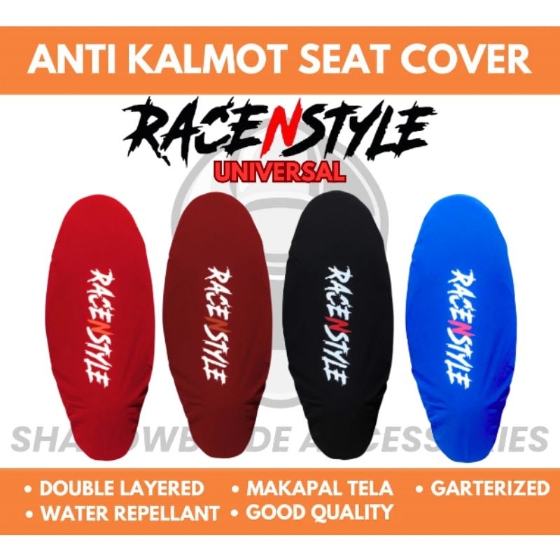 RACENSTYLE ANTI KALMOT SEAT COVER MOTORCYCLE MAKAPAL TELA, WATER ...