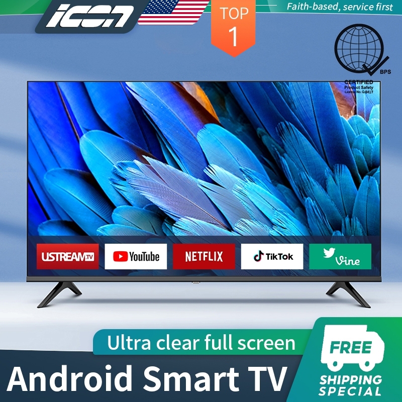 ICON Smart TV 32"42" 50"Inch HD LED Extra Slim Television LCD Monitor ...