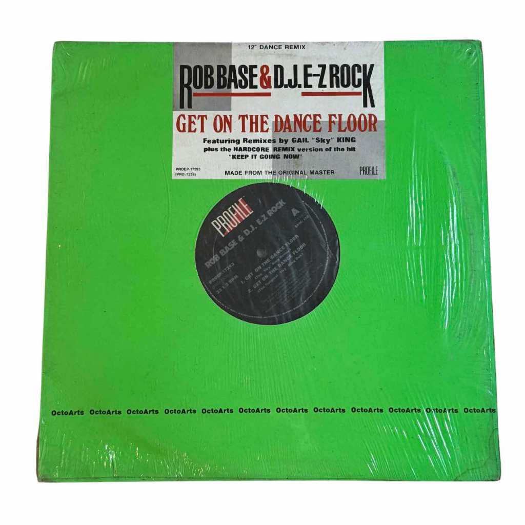 Rob Base & D.J. E-Z Rock – Get On The Dance Floor Vinyl, 12" | Shopee ...