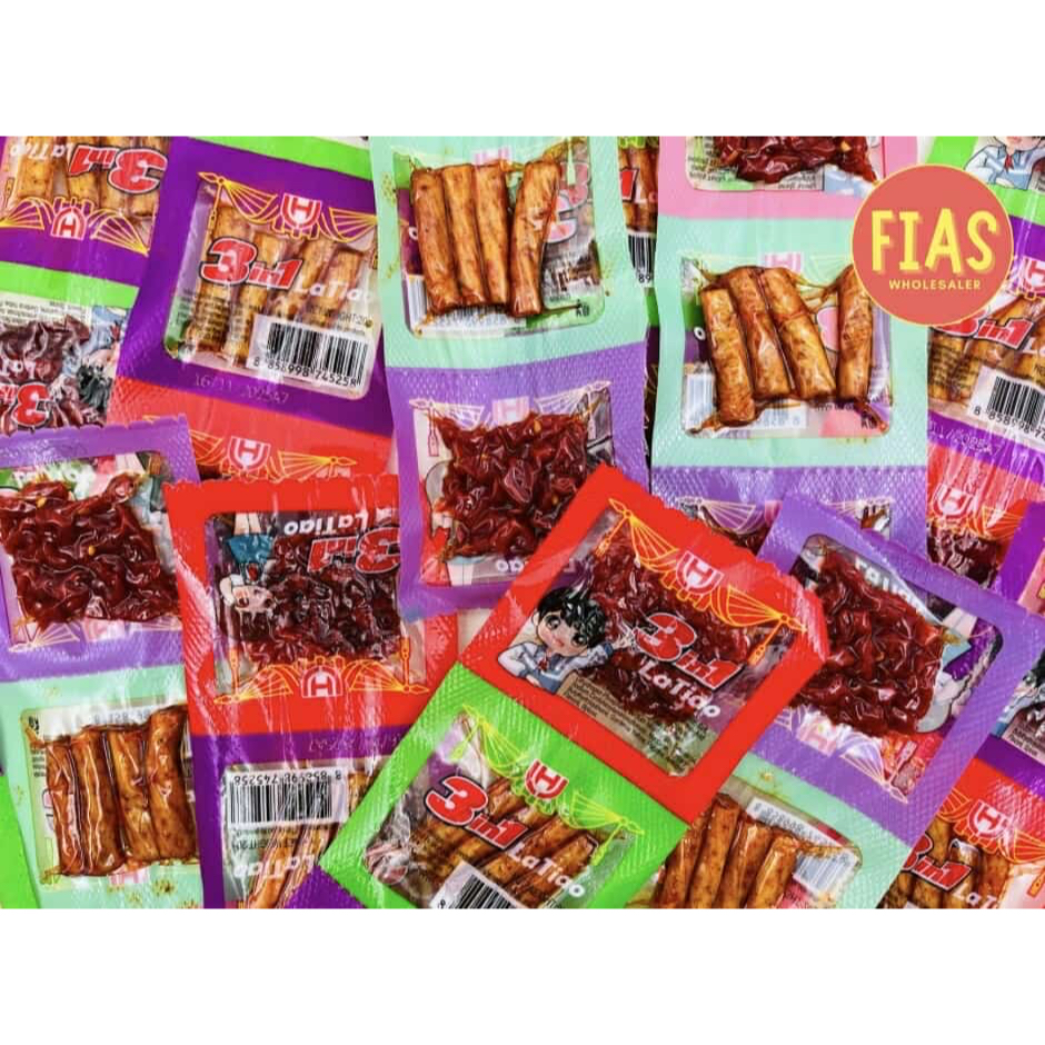 20 packs 3n1 Mini Spicy Latiao Wholesale Paninda | Shopee Philippines