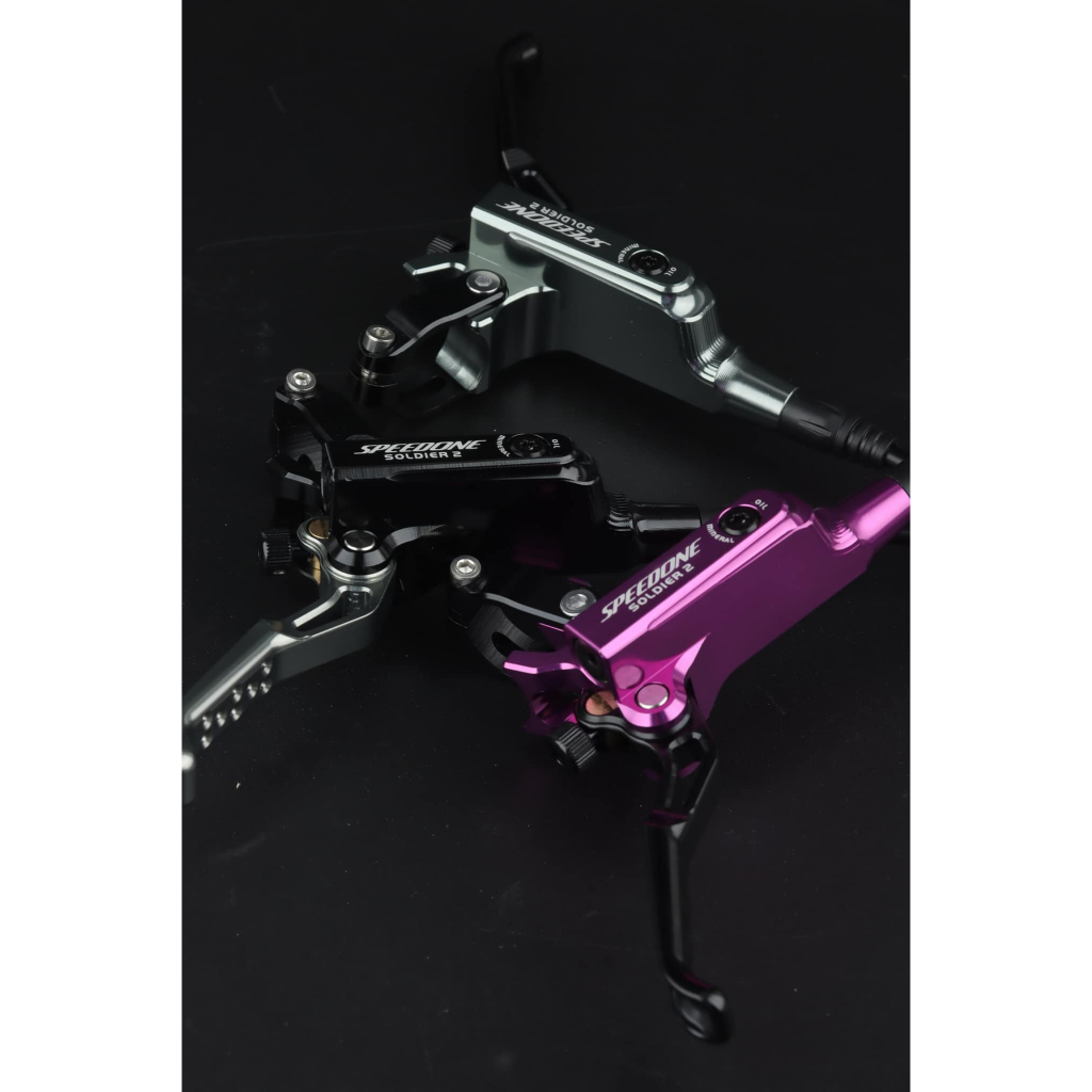 SPEEDONE SOLDIER 2 QUADPIST BRAKESET | Shopee Philippines