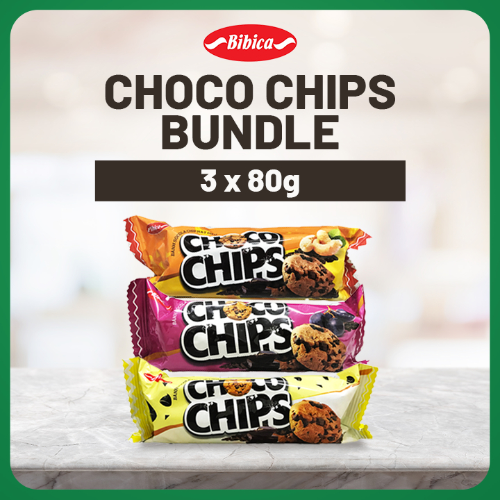 BIBICA CHOCOCHIPS 80G Bundle | Shopee Philippines