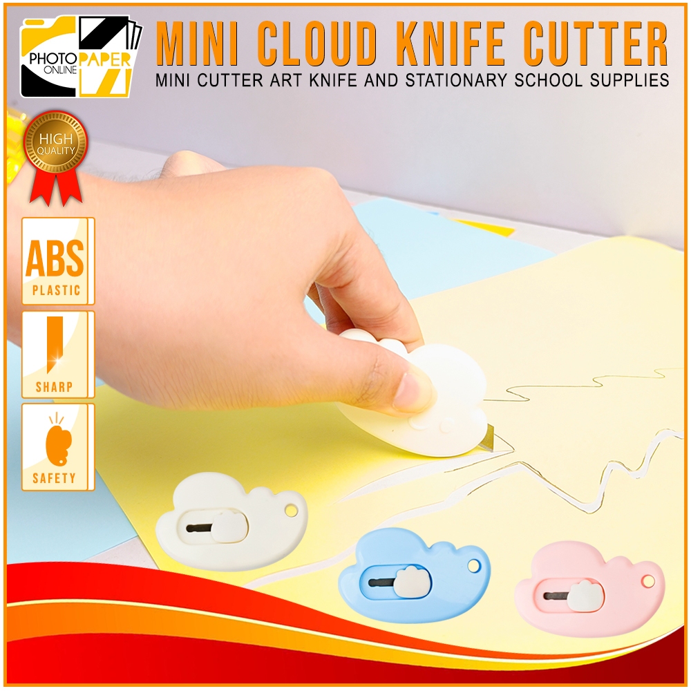 Cute Art Knife Mini Cutter Cloud Knife Stationary School Supplies ...