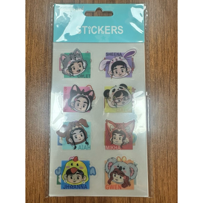 NBS X BINI STICKERS (Limited Edition) | Shopee Philippines