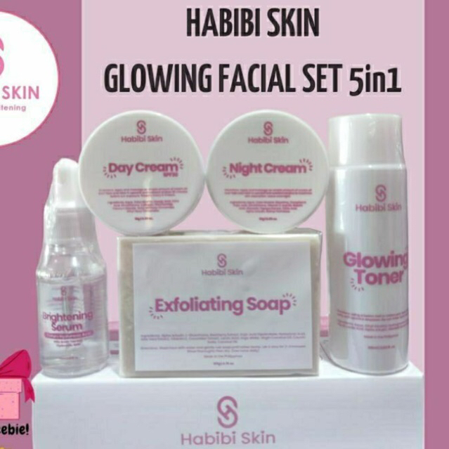 HABIBI GLOWING FACIAL SET by Crissa Liaging | Shopee Philippines