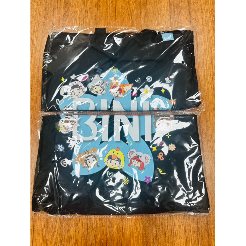 NBS X BINI OFFICIAL TOTEBAG BLACK (Design 2) | Shopee Philippines