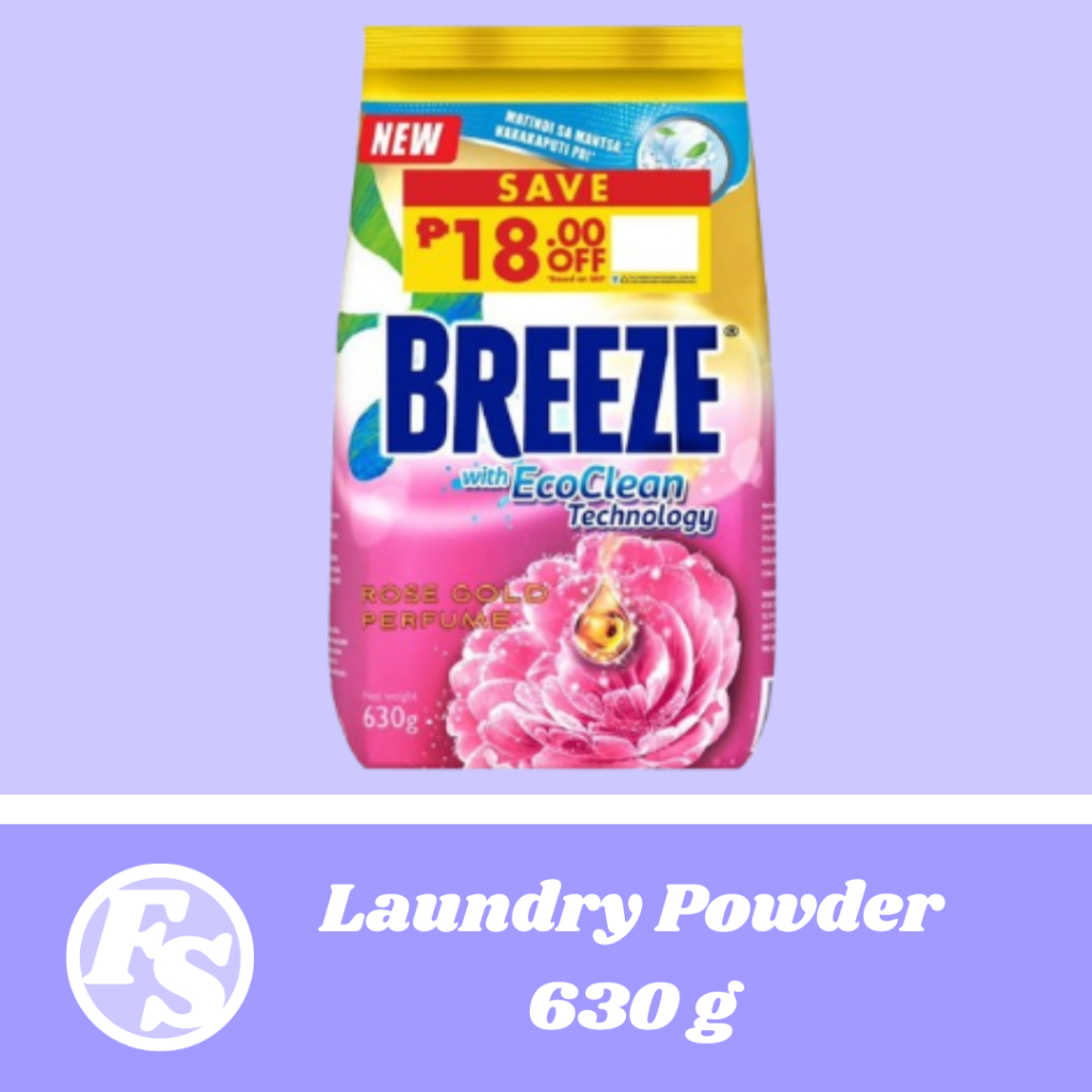 Breeze Rose Gold Perfume Powder Detergent 630G | Shopee Philippines