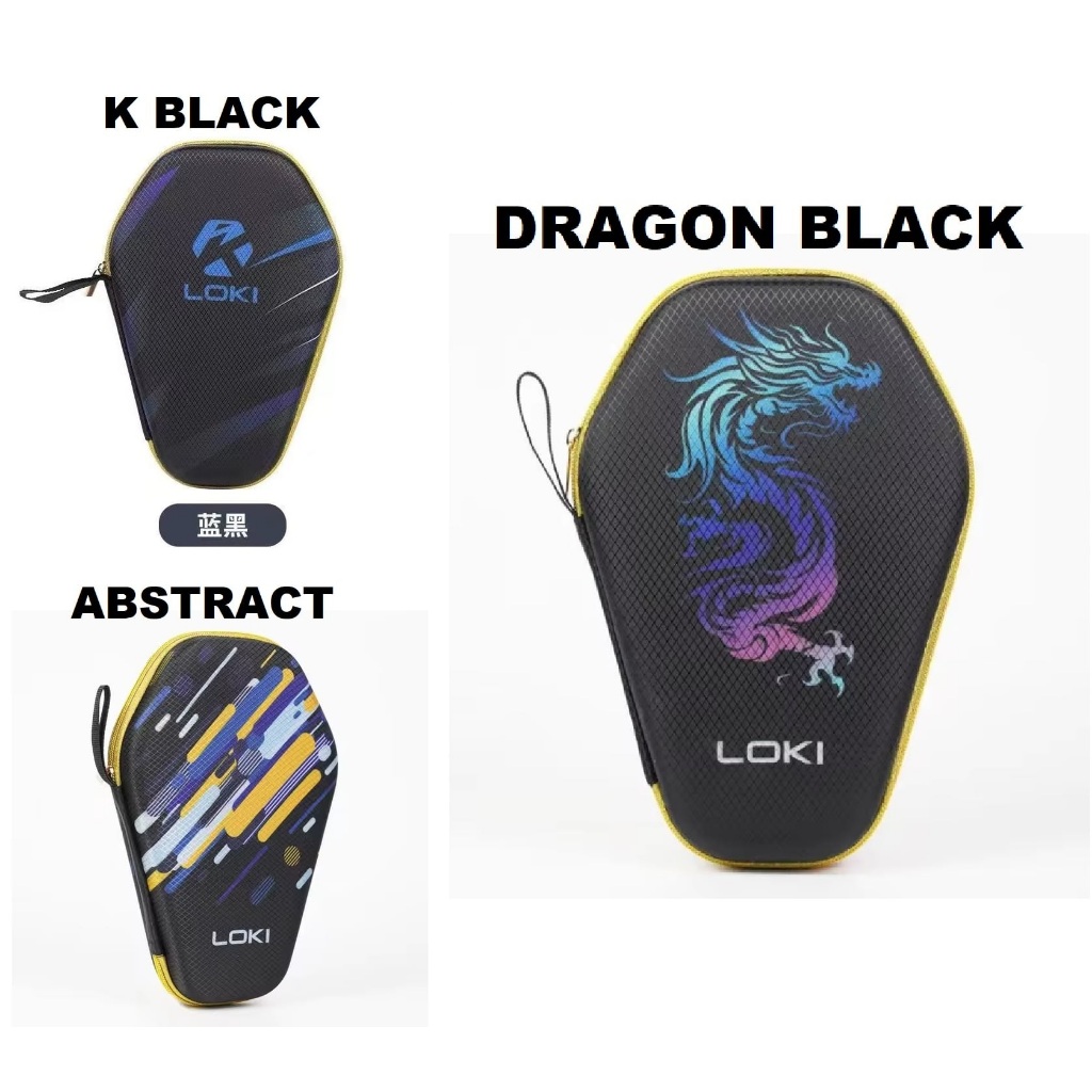 Loki & Boli Eva Hard Racket Case fits two racket Original Loki table ...