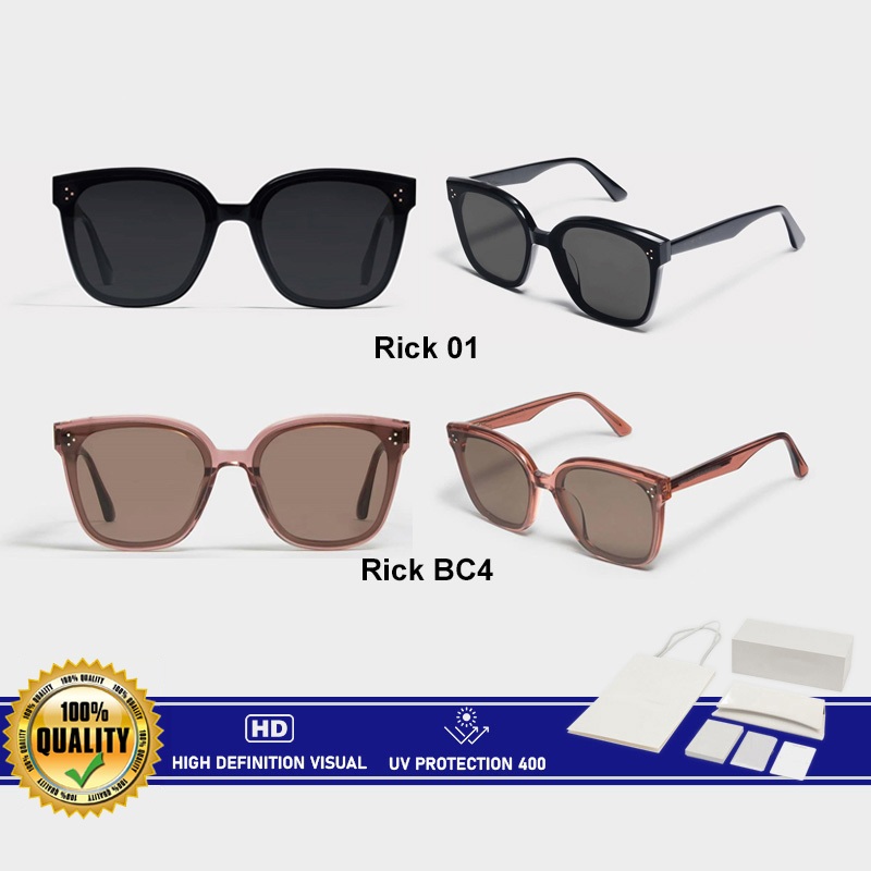 GM GENTLE PREMIUM QUALITY RICK BC4 / 01 Korean Sunglasses UNISEX Complete w/ BOX | Shopee ...