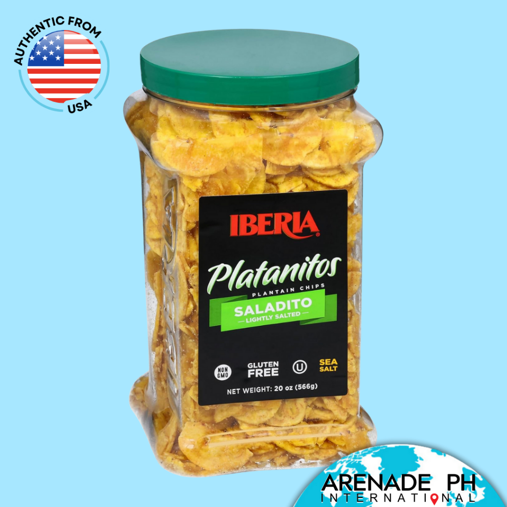 Iberia Platanitos Plantain Chips Saladito Lightly Salted 20oz / 566g ...