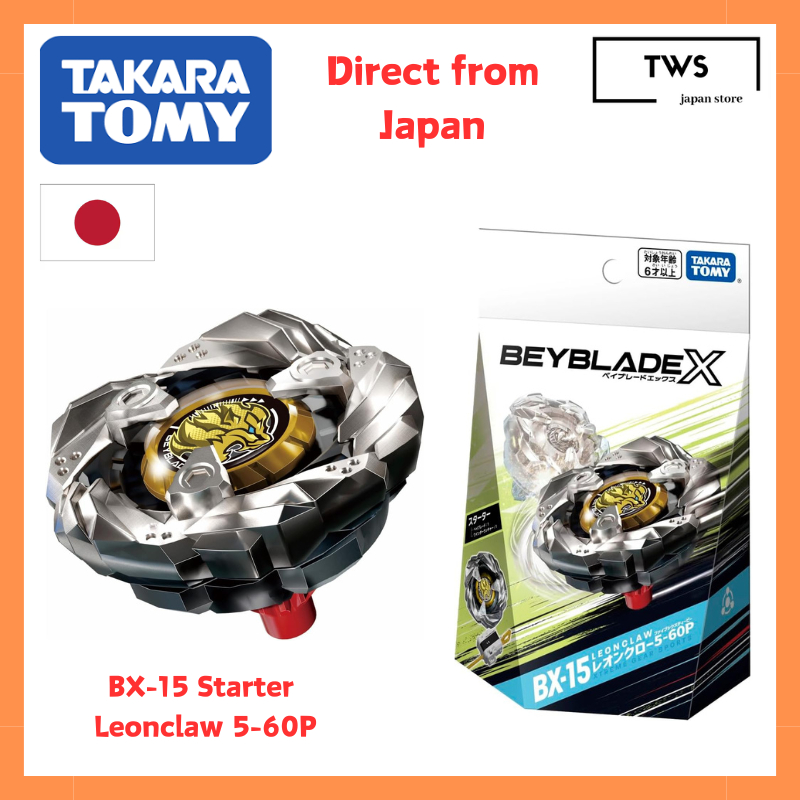 Takara Tomy BEYBLADE X BX-15 Starter Leonclaw 5-60P | Shopee Philippines