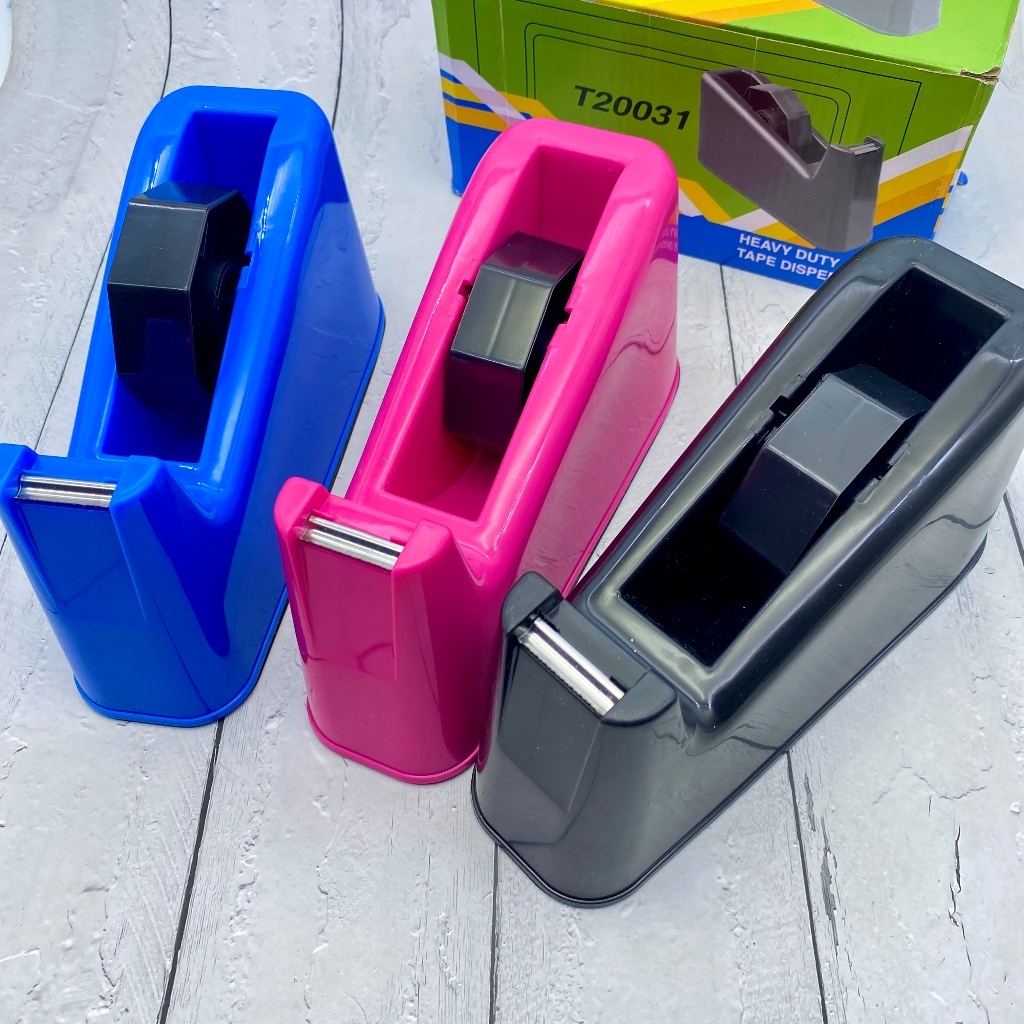 T20031 Dual Core Heavy Duty Large Tape Dispenser for 12mm/18mm/24mm ...