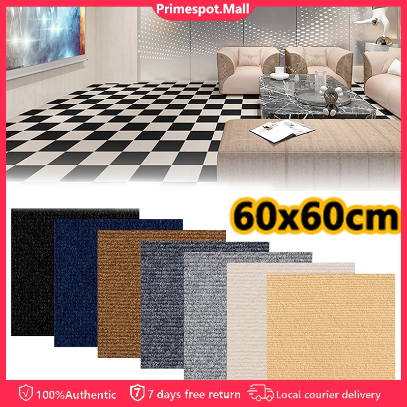 60x60cm Large Area Rug Mat Self-adhesive Floor Protection Mat Suitable ...