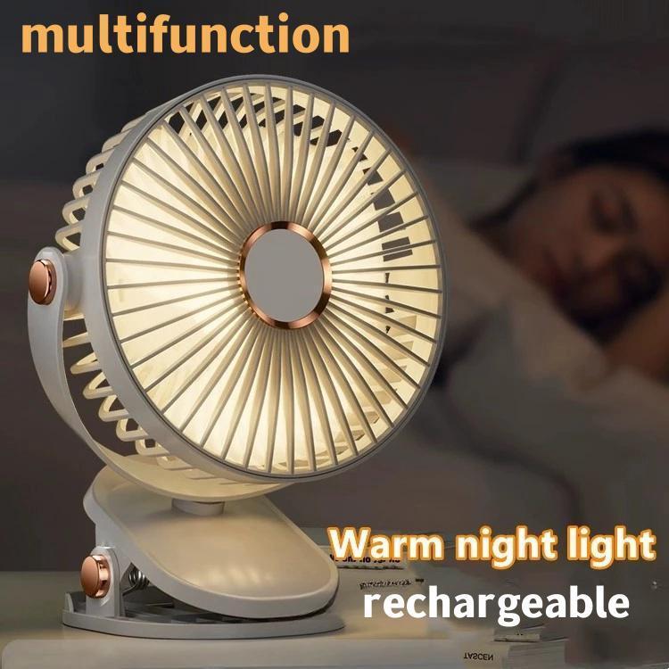 multifunction clip fan desk fans quiet strong wind electric fan with ...