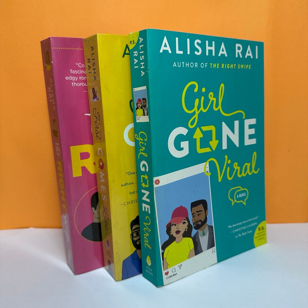 Alisha Rai Books (Girl Gone Viral, First Comes Like, The Right Swipe ...