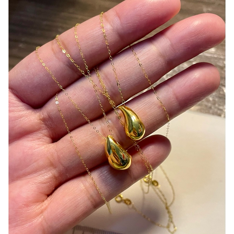 PAWNABLE 18K Saudi Gold Fine Tauco Chain(thin) Necklace with 18K ...