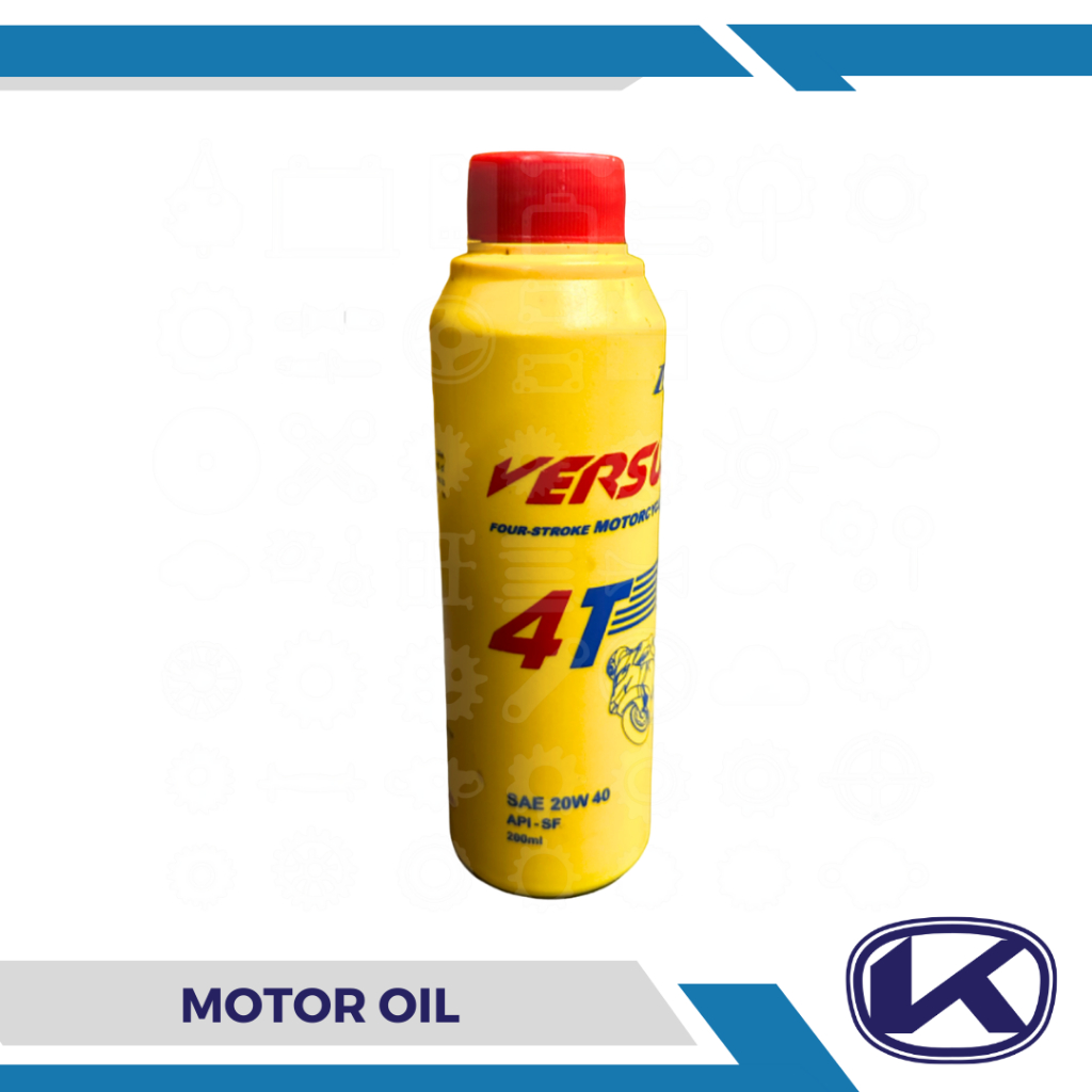 [OFFER] ZIP VERSUS Four Stroke 4T SF 20W-40 Motorcycle Engine Oil (200ML) | Shopee Philippines