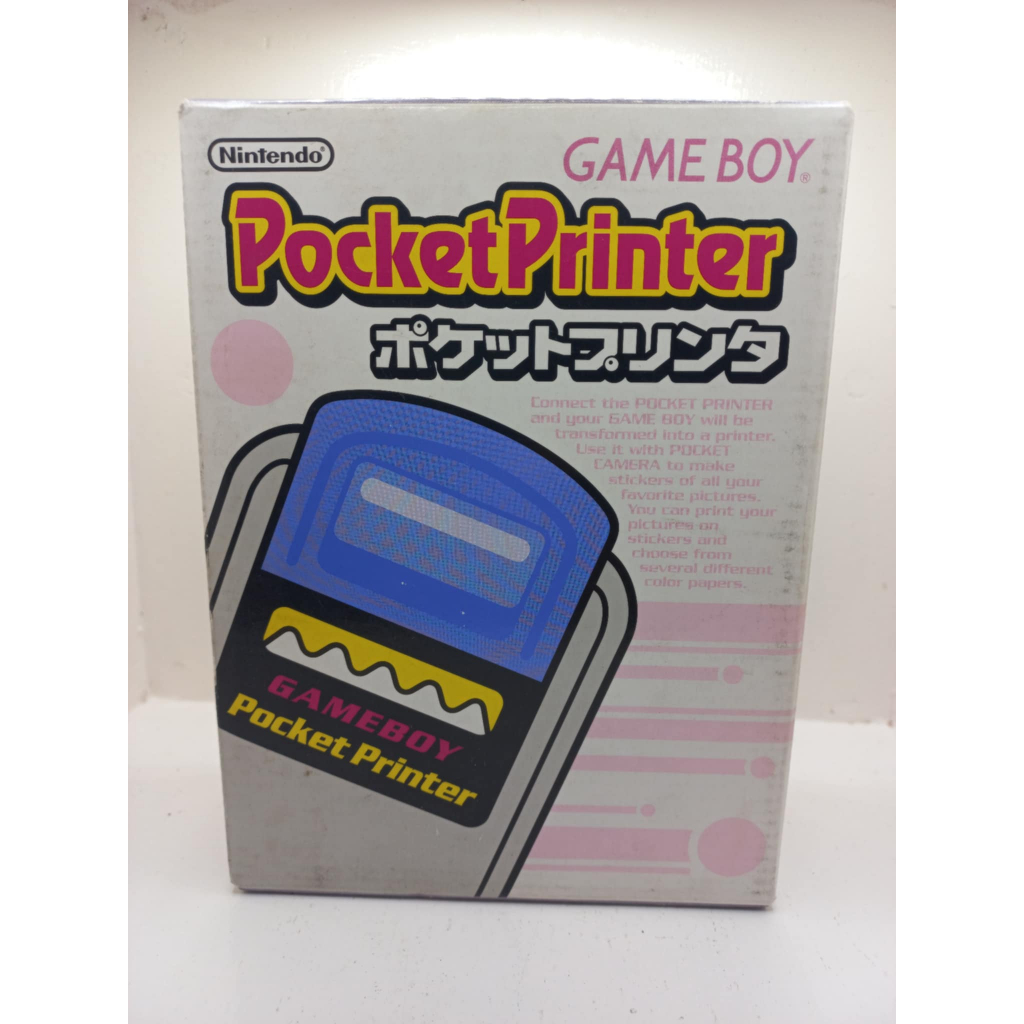 Nintendo Gameboy Pocket Printer & Camera | Shopee Philippines