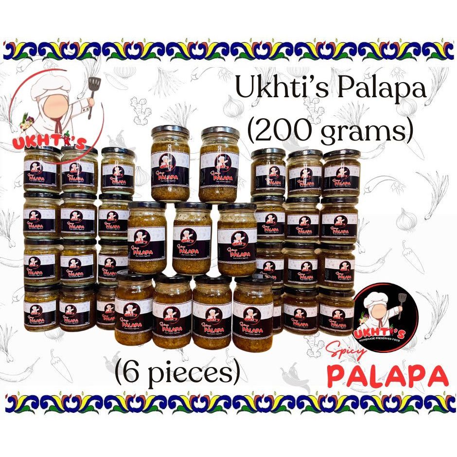 Ukhti's Palapa ( 200grams x 6pieces ) | Shopee Philippines