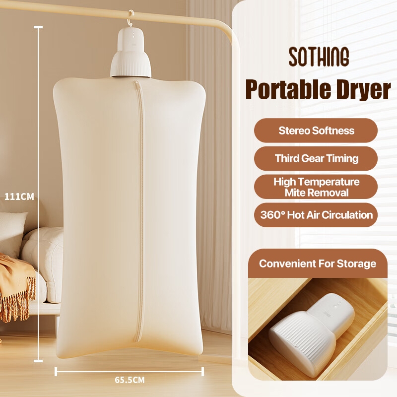 Deerma X SOTHING Portable Clothes Dryer Machine 360° Hot Air ...