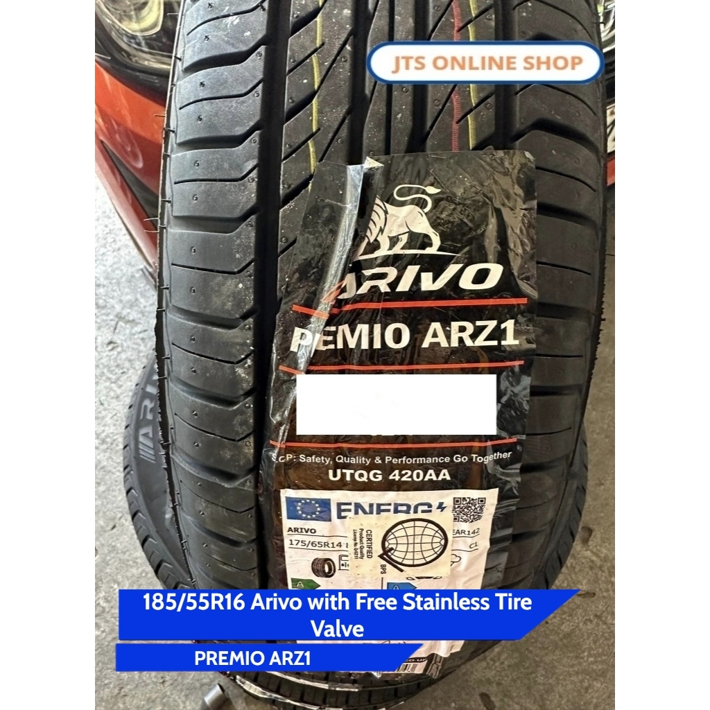 185/55R16 Arivo Premio ARZ1 with Free Stainless Tire Valve (PRE-ORDER) | Shopee Philippines