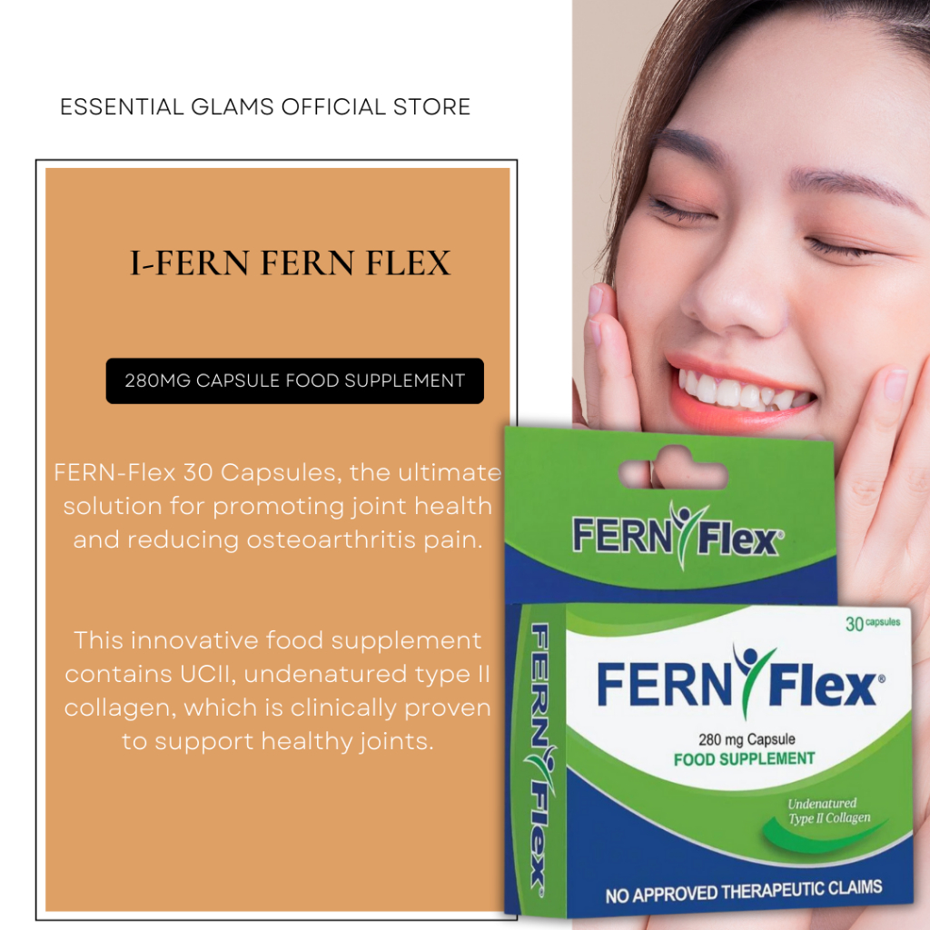 ORIGINAL AND AUTHENTIC I-FERN FERN FLEX 30 CAPSULES | Shopee Philippines
