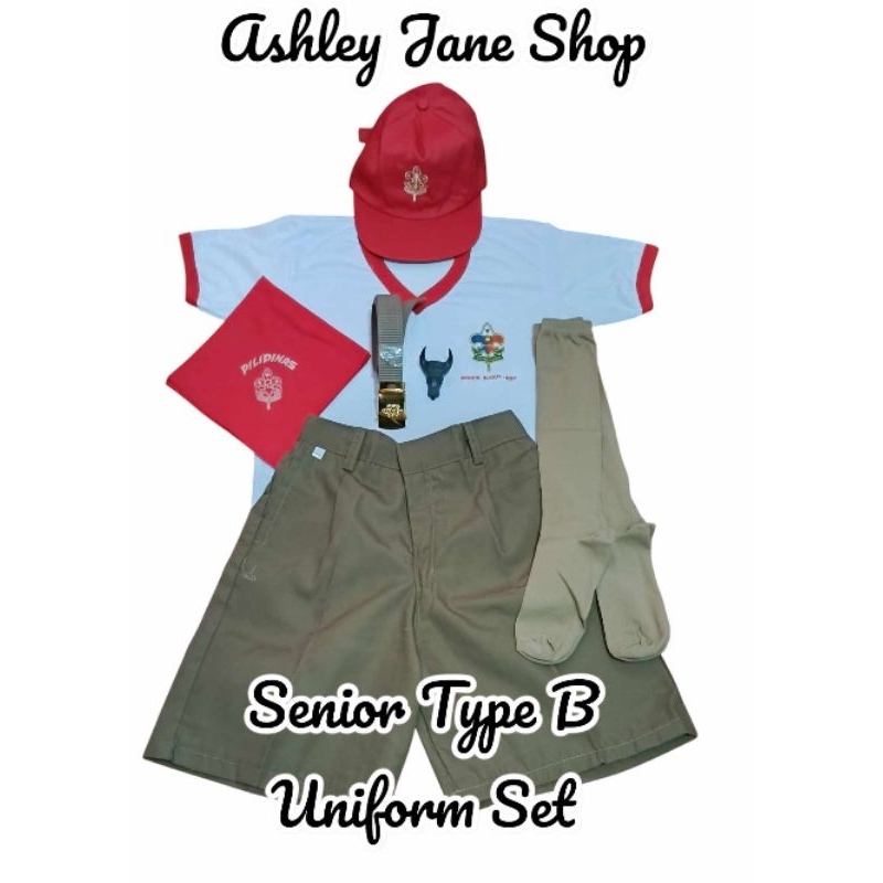Senior Scout Uniform Set Type B | Shopee Philippines