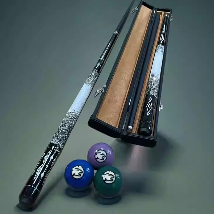 Original 11.5mm Billiard Cue Stick Black Eight Stick Cue Medium Head ...