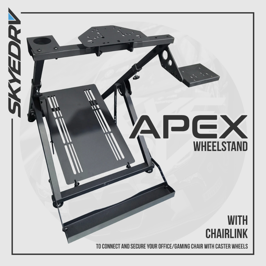 Frame Marada X Steering Wheel Stand Racing Sim pit with Seat Slot Fit ...