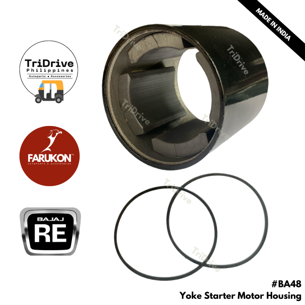 Bajaj RE Yoke Starter Motor Housing AB111107 | Shopee Philippines