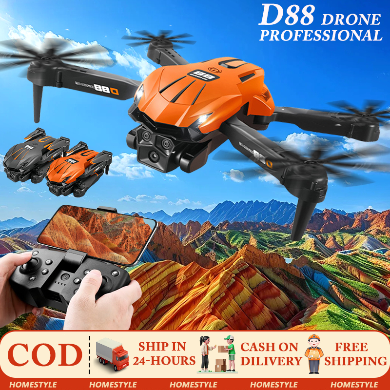 original D88 professional Drone with 4K 8K dual camera for vlogging ...