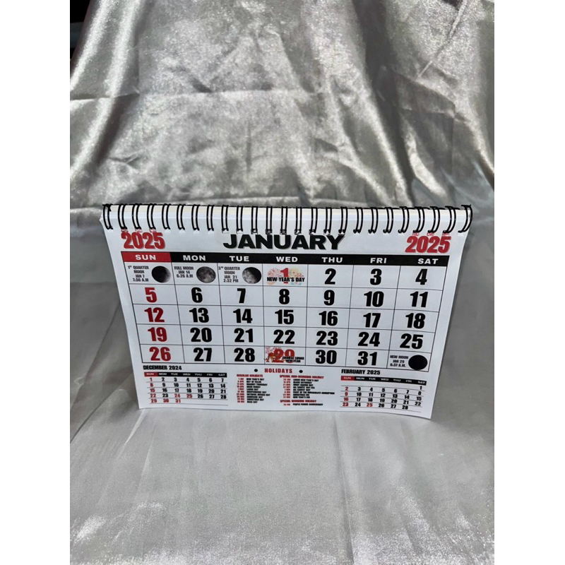 PERSONALIZED STANDEE CALENDAR | Shopee Philippines