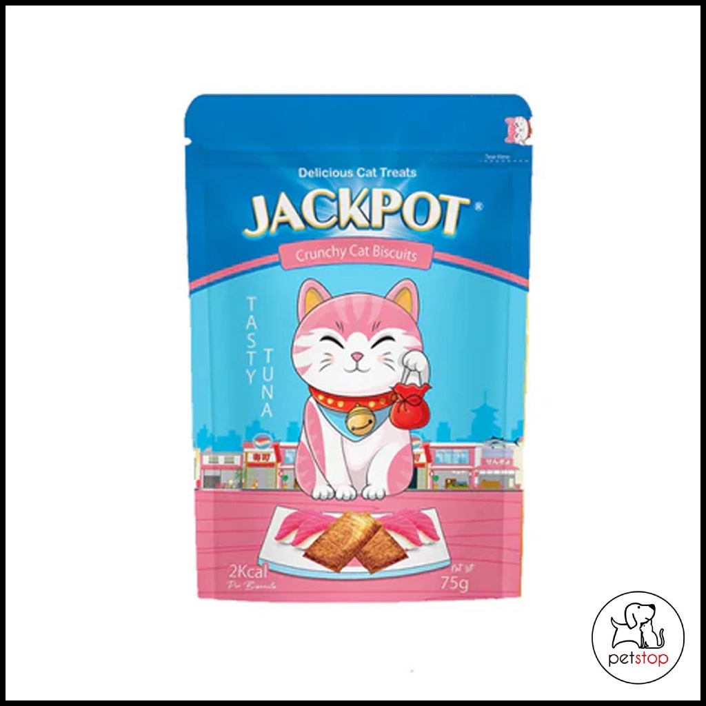 Jackpot Crunchy Cat Biscuits 75g | Shopee Philippines